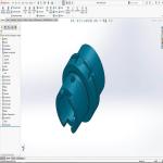 مدل سه بعدی دقیق از نگهدارنده ابزار HSK 100 solidworks